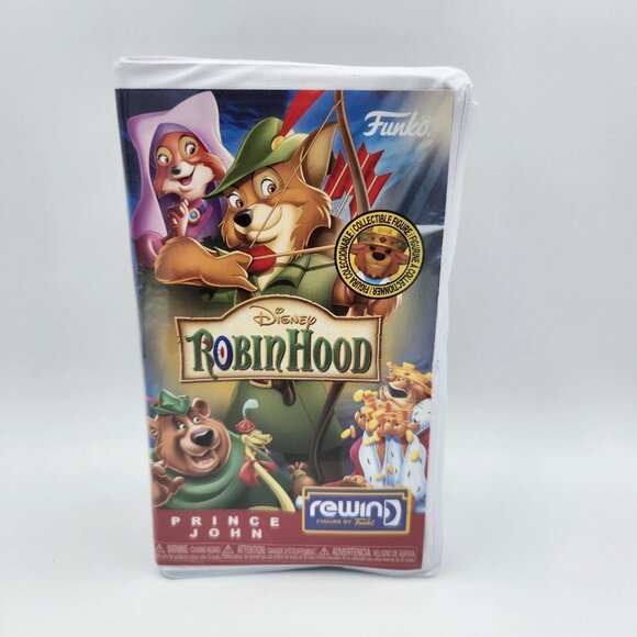 Funko | Toys | Funko Rewind Disney Robin Hood Prince John Figure New ...